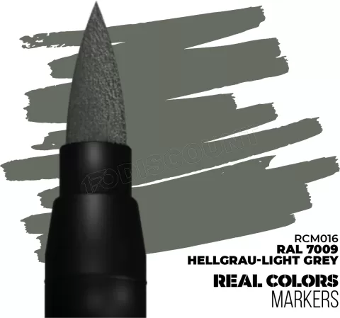 Ak Interactive Real Colors Marker Hellgrau Light Grey Ral7009