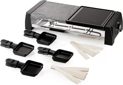 Appareil à Raclette/Pierrade/Grill Domo DO9190G - 8 personnes à prix bas