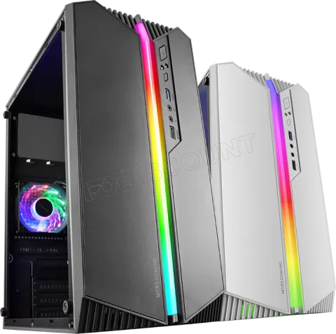Boitier Mini Tour Micro ATX Mars Gaming MC-S1 RGB avec panneau vitré ...