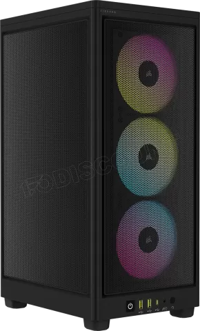 Boitier Mini Tour Mini-ITX Corsair iCue 2000D Airflow RGB (Noir) à prix bas