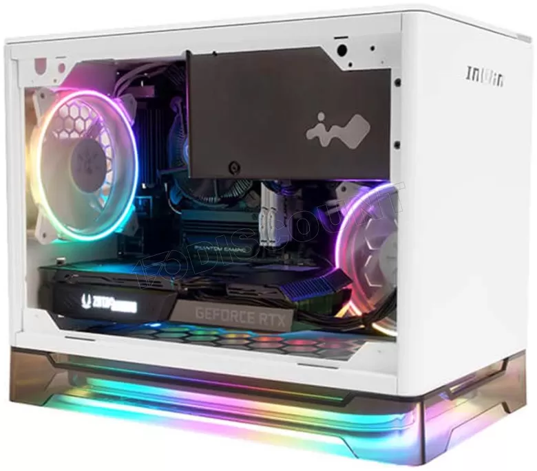 Boitier Mini Tour Mini ITX InWin A1 Prime RGB avec panneau vitré ...