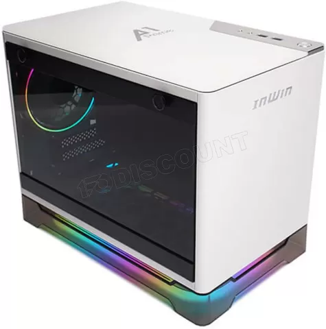 Boitier Mini Tour Mini ITX InWin A1 Prime RGB avec panneau vitré ...