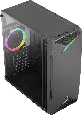 Boitier Moyen Tour ATX AeroCool Talon-G RGB avec panneaux vitrés (Noir ...