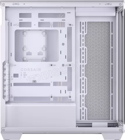 Boitier Moyen Tour E-ATX Corsair 3500X avec panneaux vitrés (Blanc) à ...