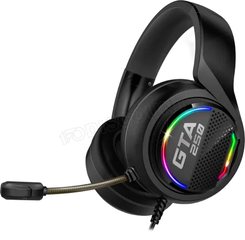 Casque Gamer filaire Advance GTA 250 RGB (Noir) à prix bas