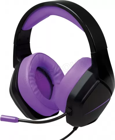 Casque Micro Gamer OnLan CM-5 (Noir/Violet) à prix bas