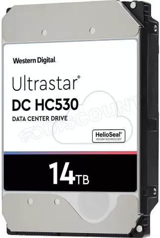 Disque Dur 3,5" Western Digital Ultrastar DC HC530 14To - S-ATA à prix bas