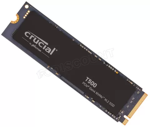 Disque SSD Crucial T500 2To - NVMe M.2 Type 2280 à prix bas