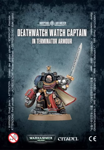 Warhammer 40k - Deathwatch Watch Terminator Captain à prix bas
