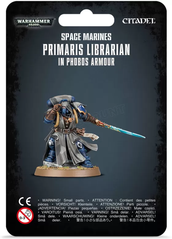 Warhammer 40k - Space Marine Primaris Archiviste en Armure Phobos à ...