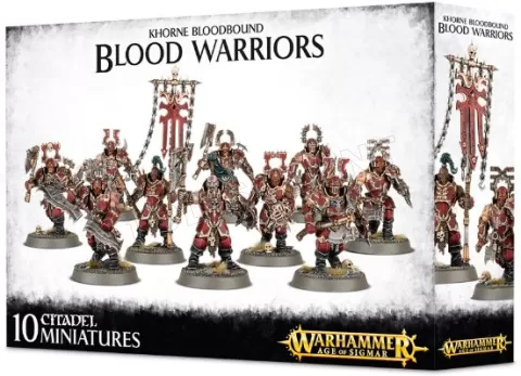Warhammer AoS - Blades of Khorne Bloodbound Blood Warriors à prix bas